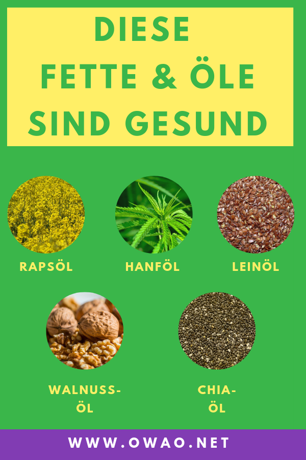 Gesunde Fette: Wichtiges über gesättigte und ungesättigte Fettsäuren